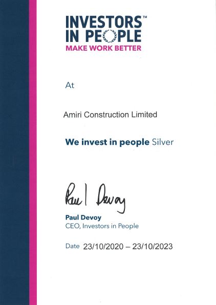 Amiri | About Us | Amiri Construction | Awards and Accreditations